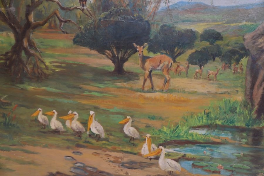 Roger Baudry | AFRICAN ANIMAL PAYSAGE | MutualArt