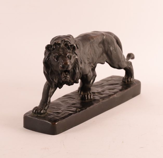 Louis Vidal | LION RGISSANT | MutualArt