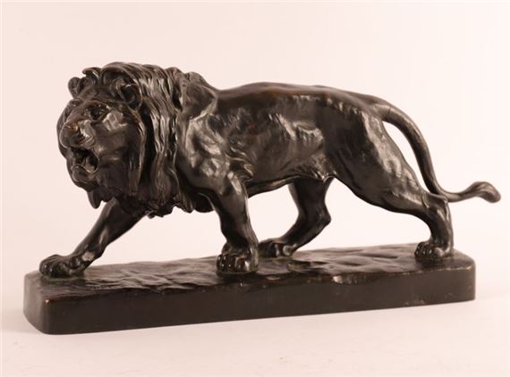 Louis Vidal | LION RGISSANT | MutualArt
