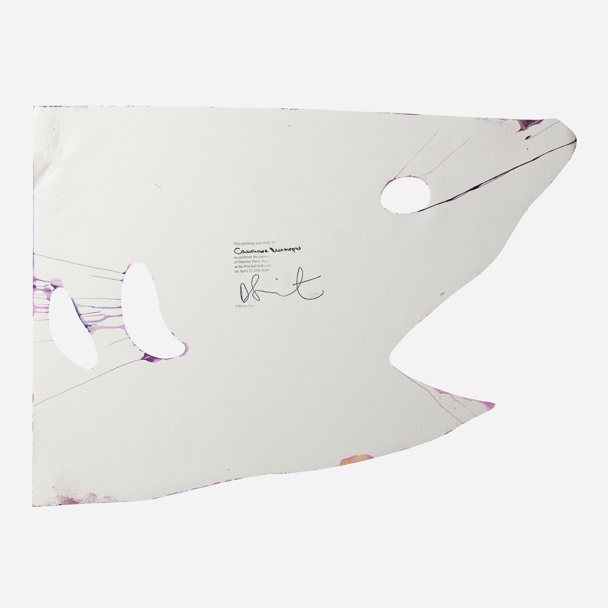 Damien Hirst | Shark Spin Painting (2009) | MutualArt