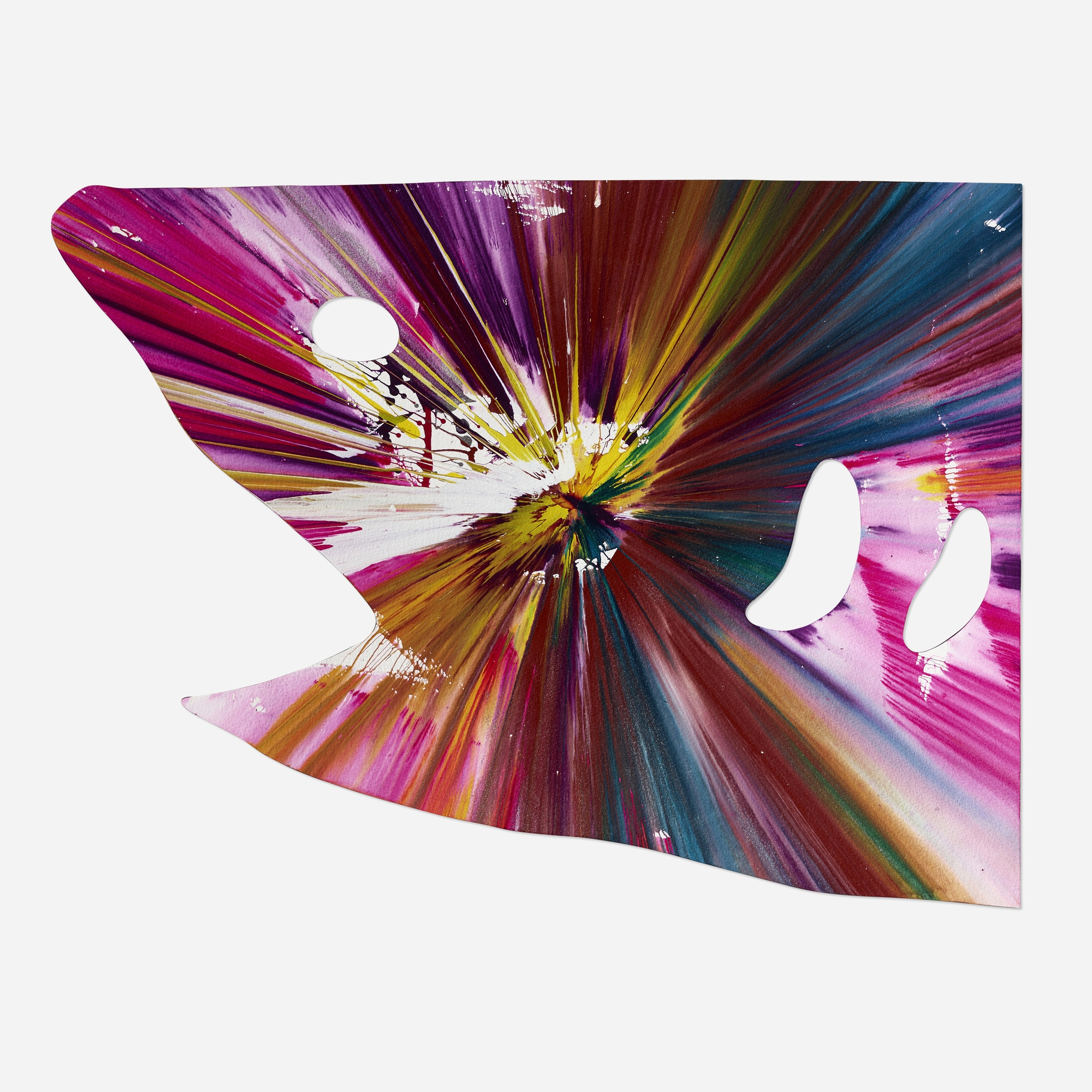 Damien Hirst | Shark Spin Painting (2009) | MutualArt