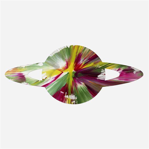 Damien Hirst | Saturn Spin Painting (2009) | MutualArt