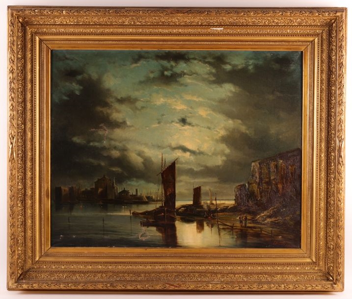 Paul Armandi | PORT CITY WITH WALLS | MutualArt