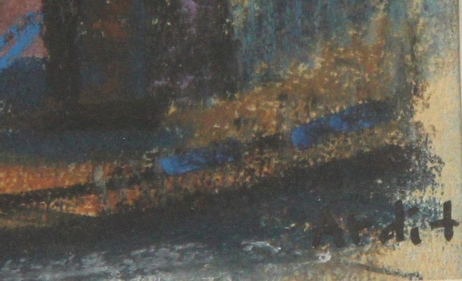 Georges Arditi | Le parc Crayon gras signé en bas à droite 32 | MutualArt