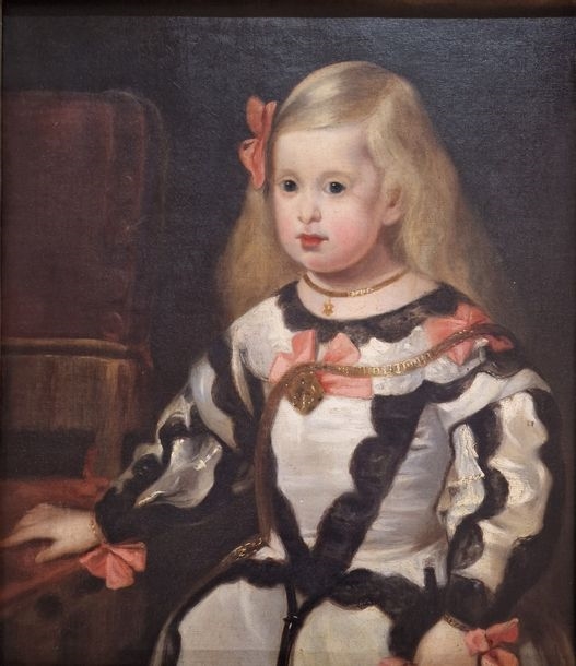 Diego Velázquez | Portrait of Queen Mary Anne of Austria (1634-1696 ...