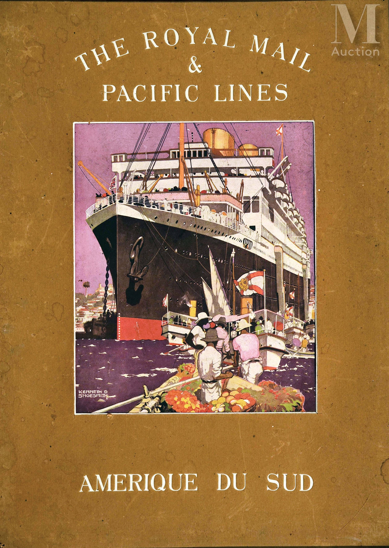 Kenneth D. Shoesmith | Amerique du Sud The Royal Mail & Pacific Lines ...
