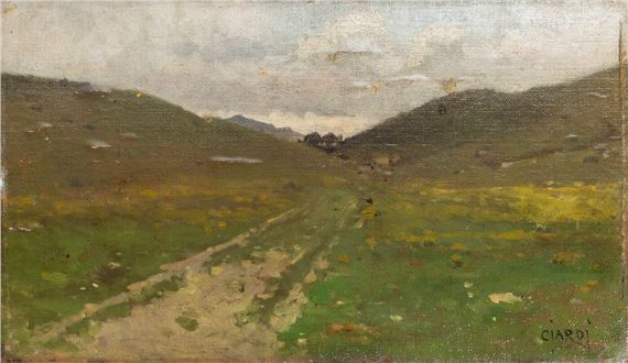 Guglielmo Ciardi | Paesaggio del Cadore | MutualArt