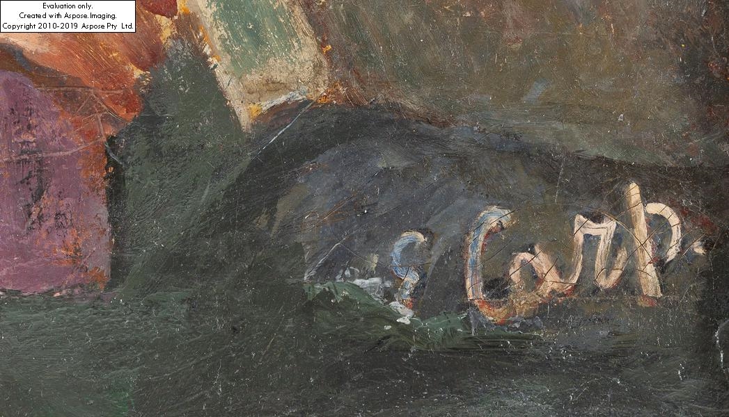 Esther Carp | Portret brodatego mężczyzny | MutualArt