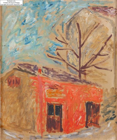 Józef Czapski | Mały domek (Maisonnette) (1931) | MutualArt