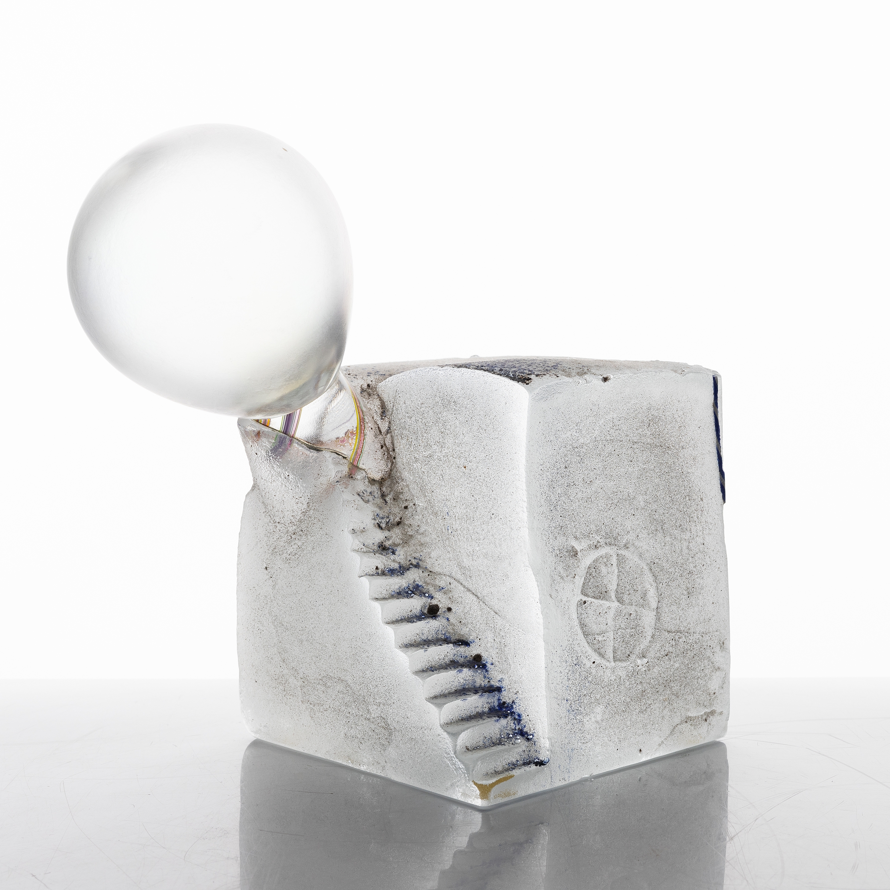 Bertil Vallien | Bertil Vallien a glass sculpture | MutualArt