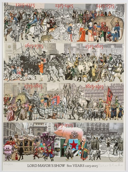 Peter Blake | Peoples Poster | MutualArt