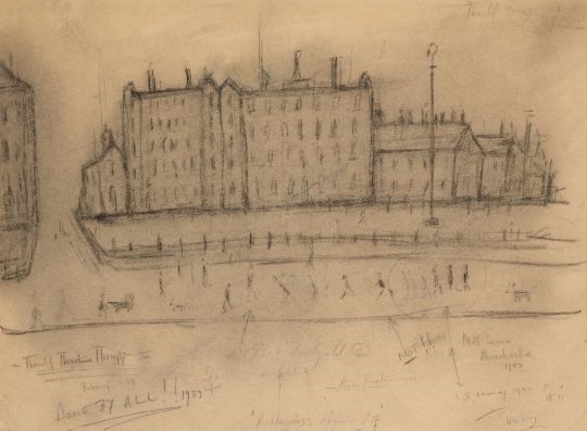 Laurence Stephen Lowry | An original drawing featured on the BBC ...