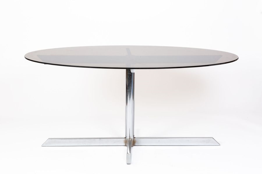 Florence Knoll Bassett | Table de salle à manger ovale et ses quatre ...