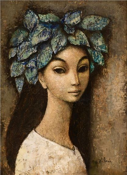 Henri Kalman | Portrait of a Woman | MutualArt
