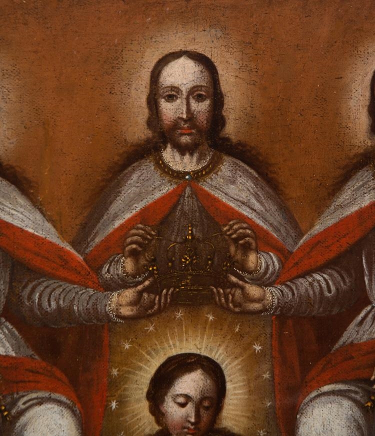 Spanish Colonial School, 17th Century | Holy Trinity | MutualArt