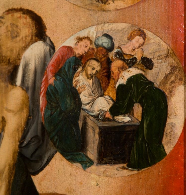 Flemish School, 16th Century | Pietà surrounded by scenes from the life of Christ (Circa 1500 ...