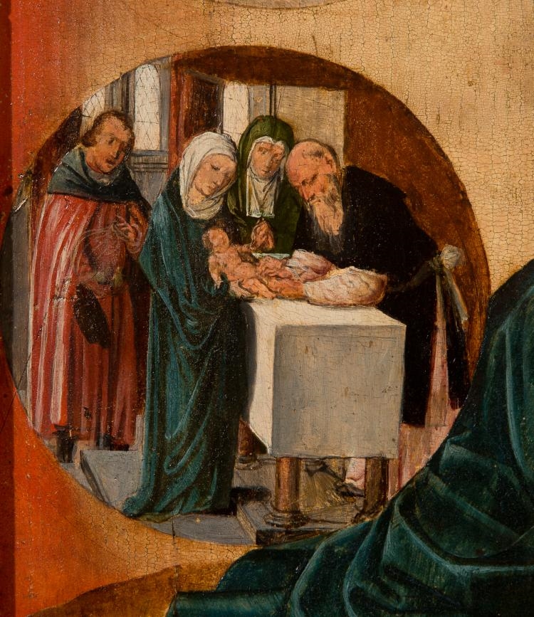 Flemish School, 16th Century | Pietà surrounded by scenes from the life of Christ (Circa 1500 ...