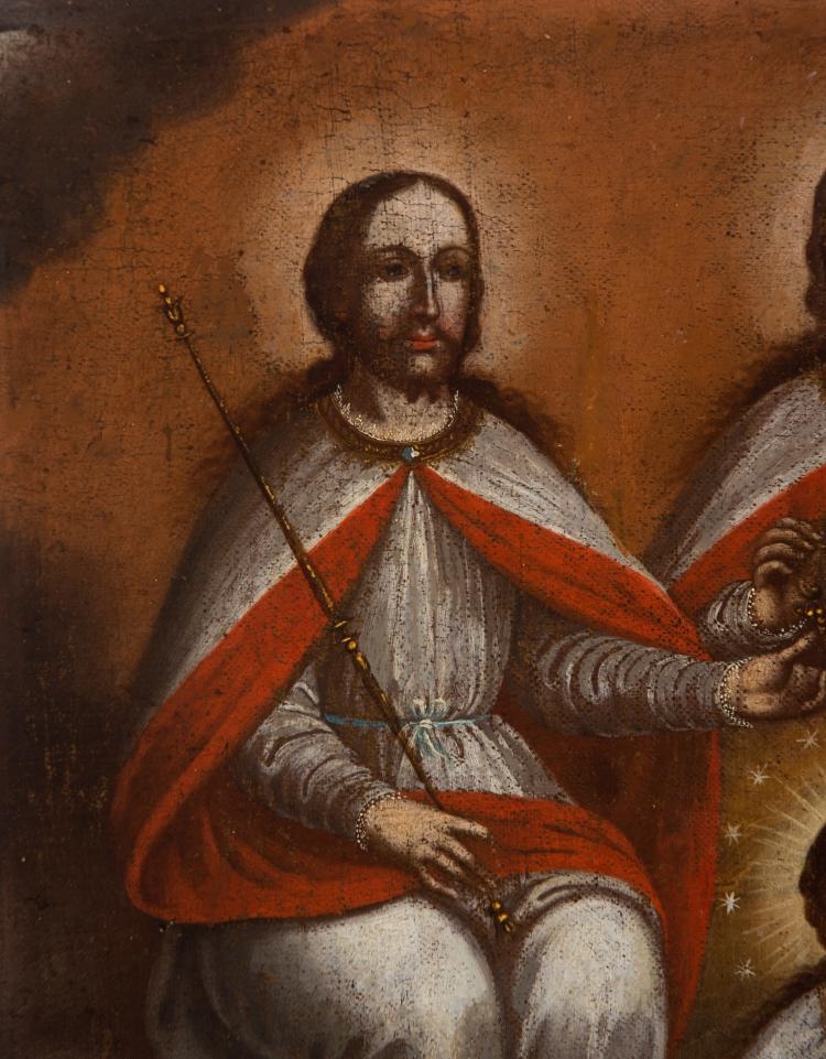 Spanish Colonial School, 17th Century | Holy Trinity | MutualArt