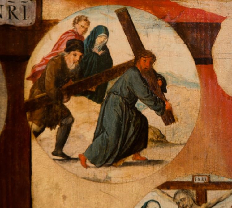 Flemish School, 16th Century | Pietà surrounded by scenes from the life of Christ (Circa 1500 ...