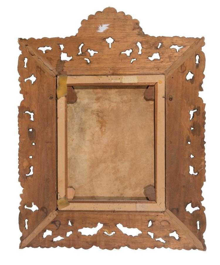 Spanish Colonial School, 17th Century | The Holy Family with the four archangels | MutualArt