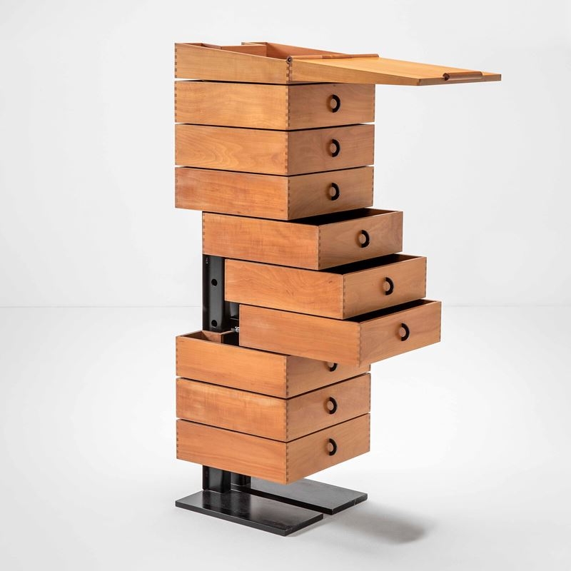 Mario Botta | Mobile Totem mod. Robot 619 (1986) | MutualArt