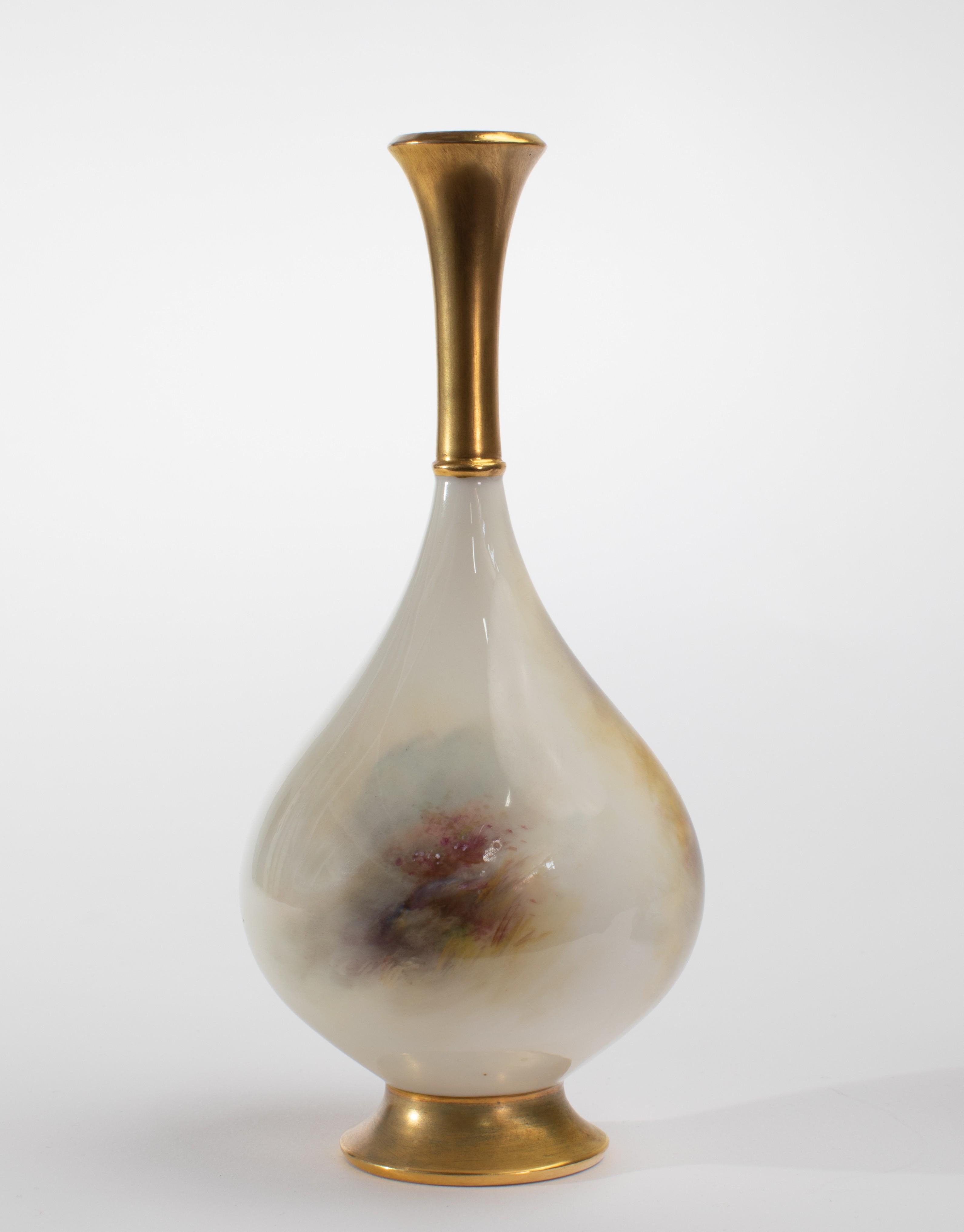 Harry Stinton | A Royal Worcester scenic vase by Harry Stinton (1939 ...