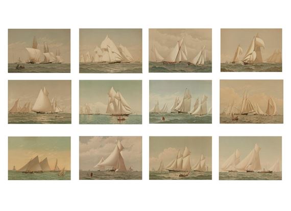 Frederic Schiller Cozzens | American Yachts, 1880s (12) (1880s) | MutualArt