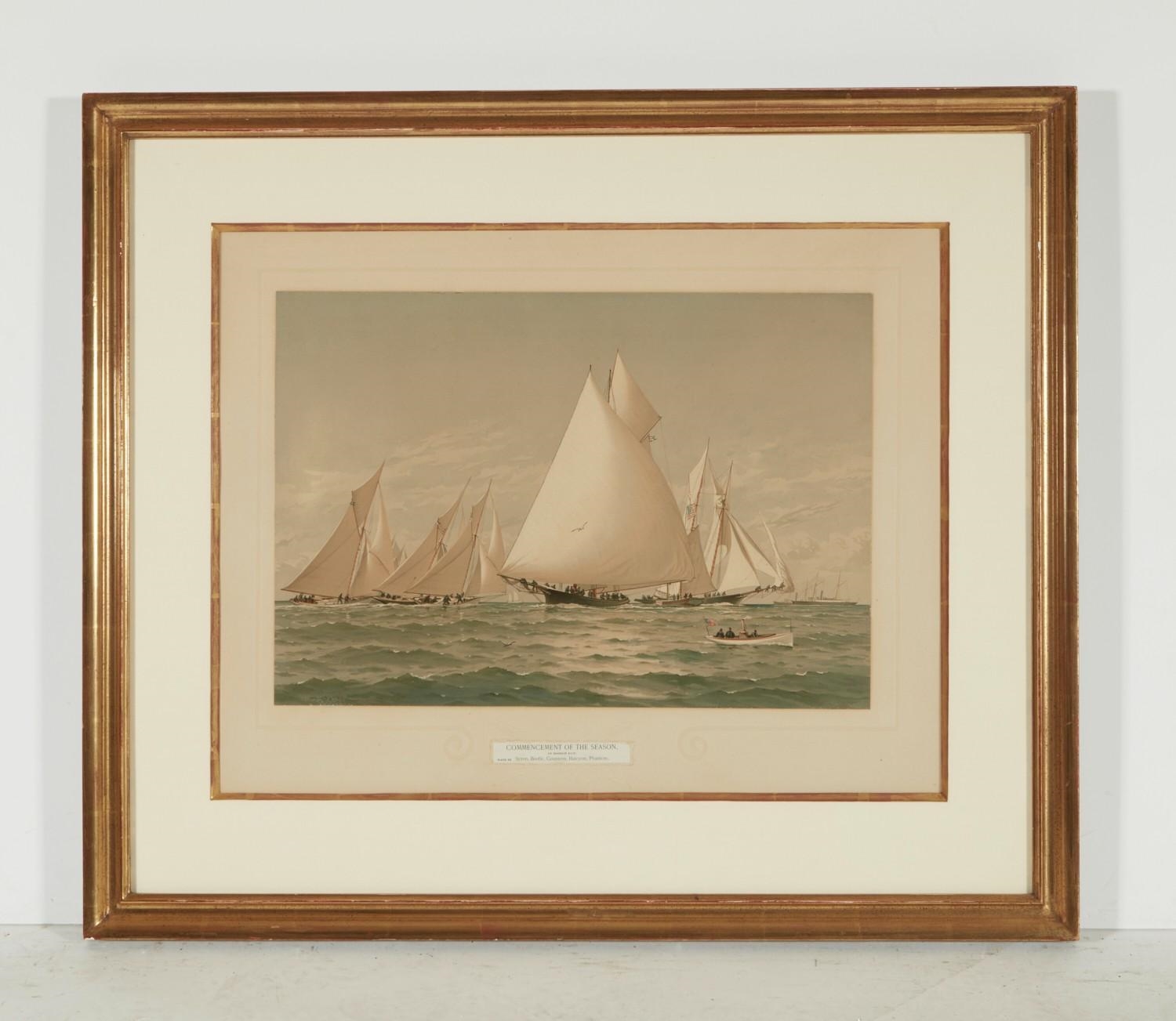 Frederic Schiller Cozzens | American Yachts, 1880s (12) (1880s) | MutualArt