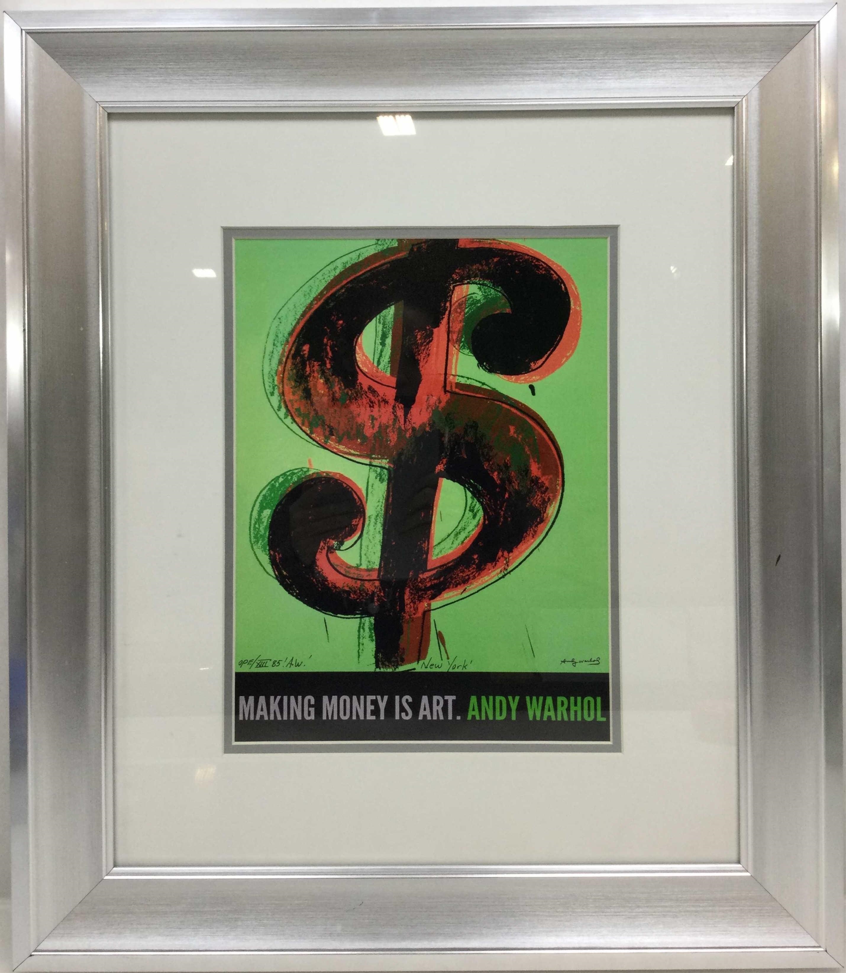 Andy Warhol | Andy Warhol Lithograph Signed In Plate | MutualArt