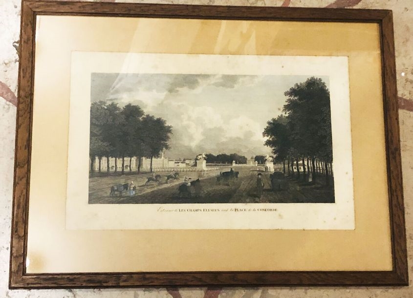 Karel Dujardin | LE BAS / PARIS - Meeting of 2 engravings: La belle ...