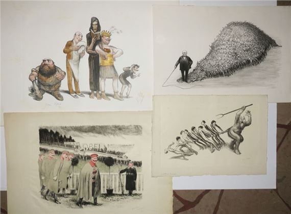 Jean Veber | Guillaume II au Taunus ou Vision d'Allemagne | MutualArt