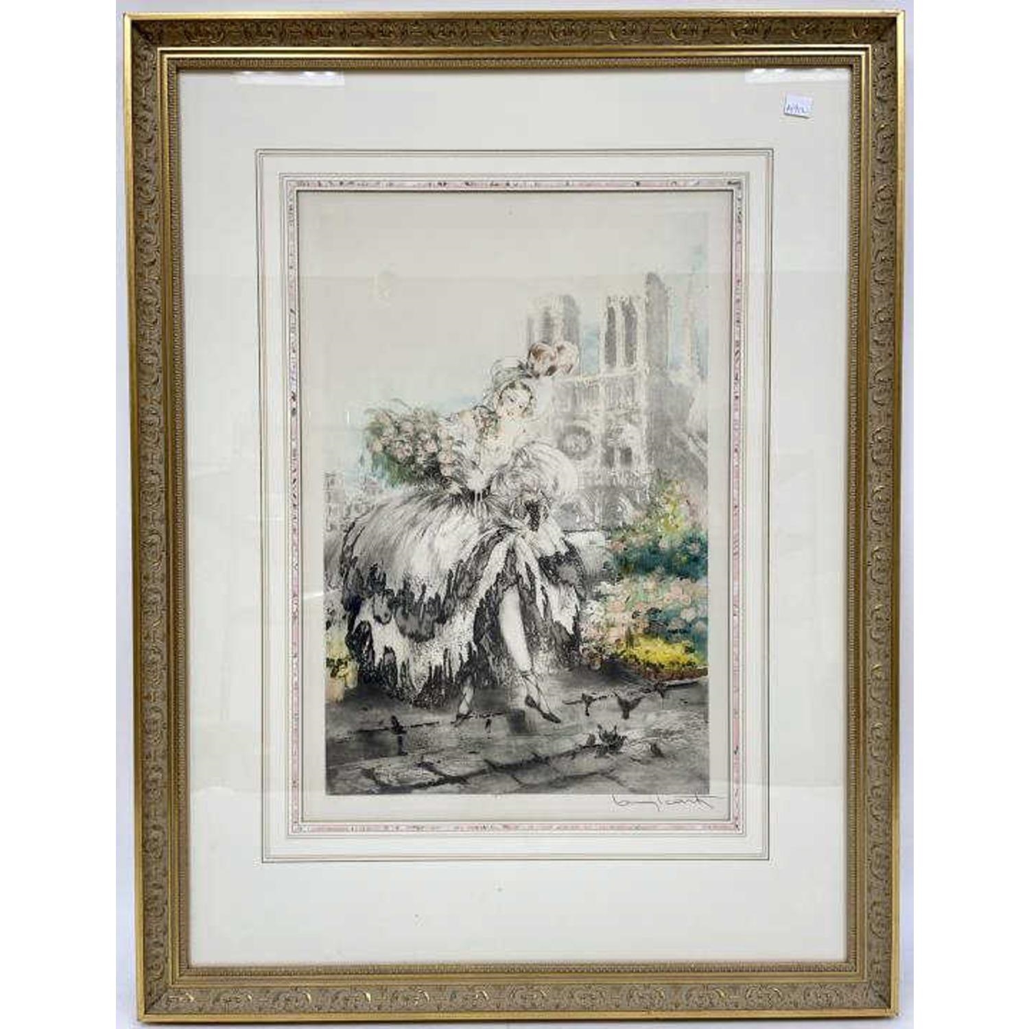 Louis Icart | Louis Icart Art Deco Original Signed Etching | MutualArt