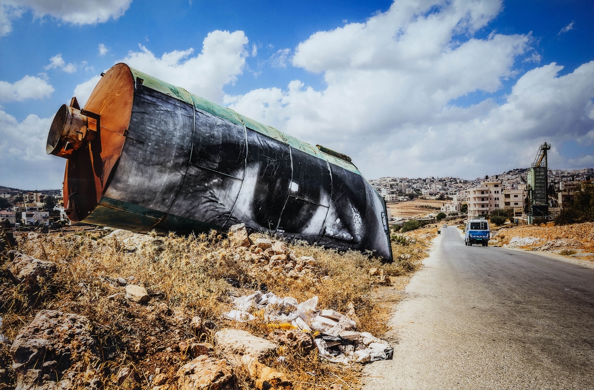 JR | Inside Out, Bethlehem (2011) | MutualArt