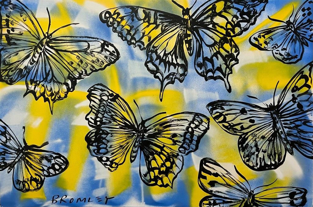 David Bromley | Butterflies | MutualArt