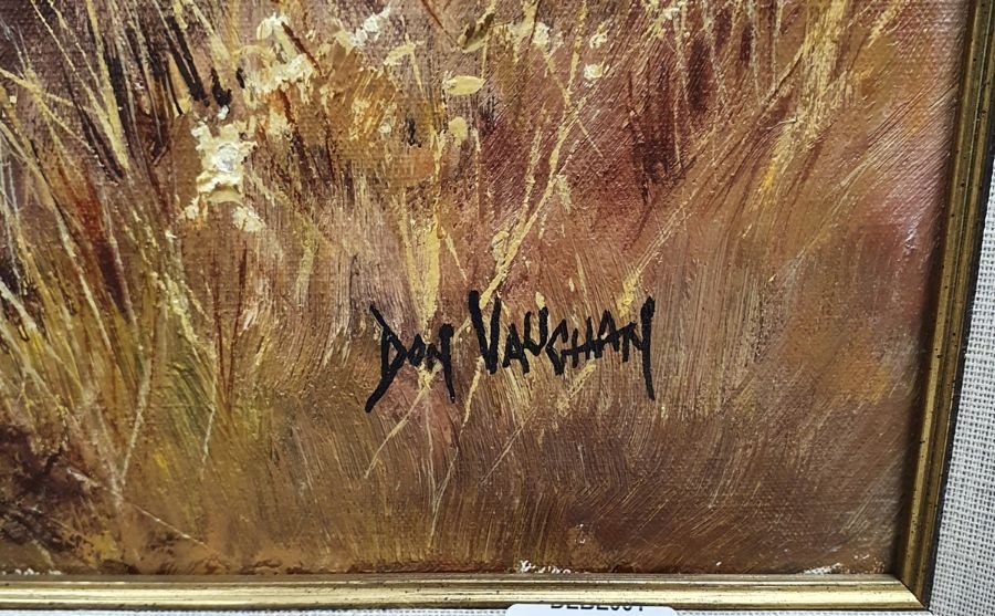 Don Vaughan | Lakeland landscape with figures and sheep in the ...