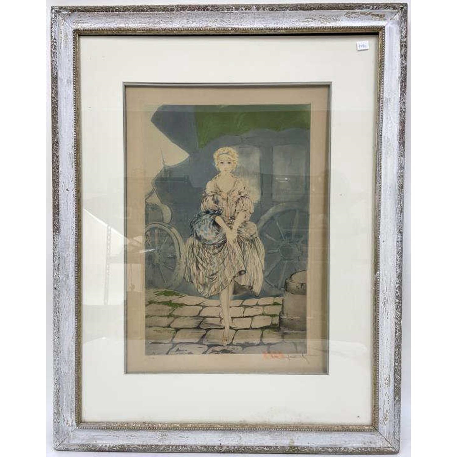 Louis Icart | Louis Icart Art Deco Signed & Numbered Etching | MutualArt