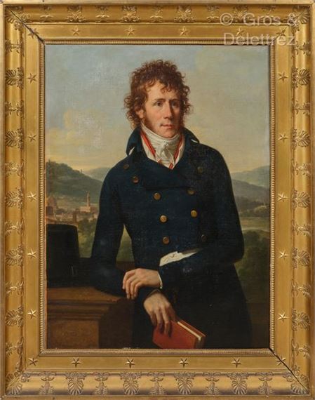 Francois-Xavier Fabre | Portrait of Pierre-Edouard Lefebvre de Béhaine ...