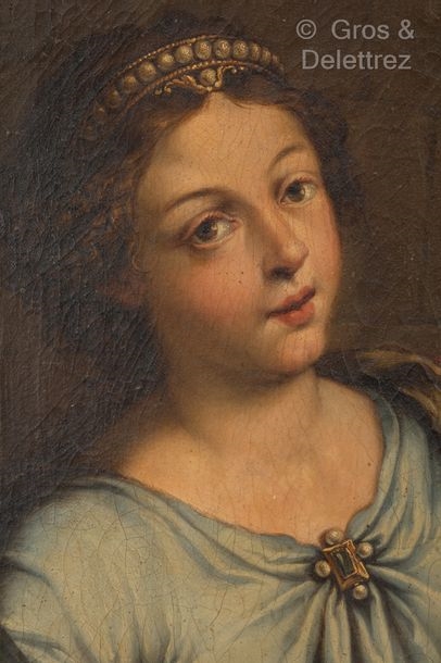 Nicolas Colombel | Saint Catherine of Alexandria and another martyr ...