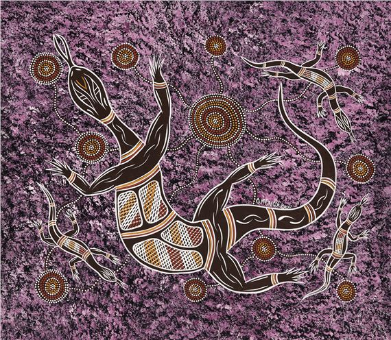 GERALD MCGREGOR | Goanna Family | MutualArt