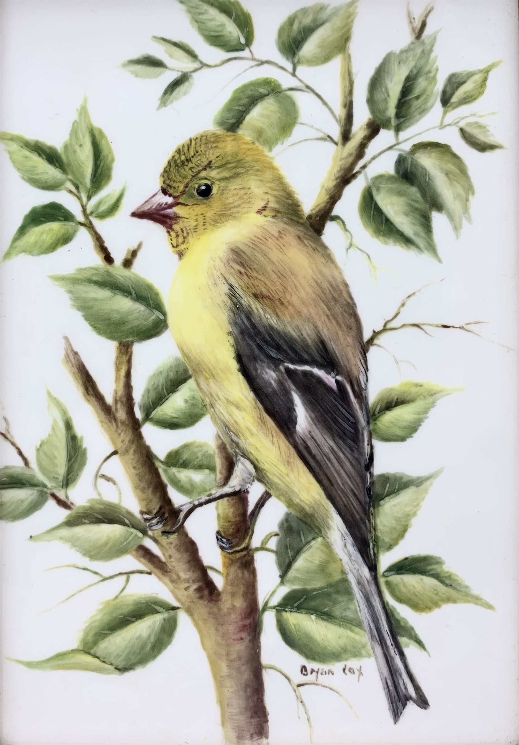 Bryan Cox | 20th century porcelain panel by Bryan Cox (20th Century ...