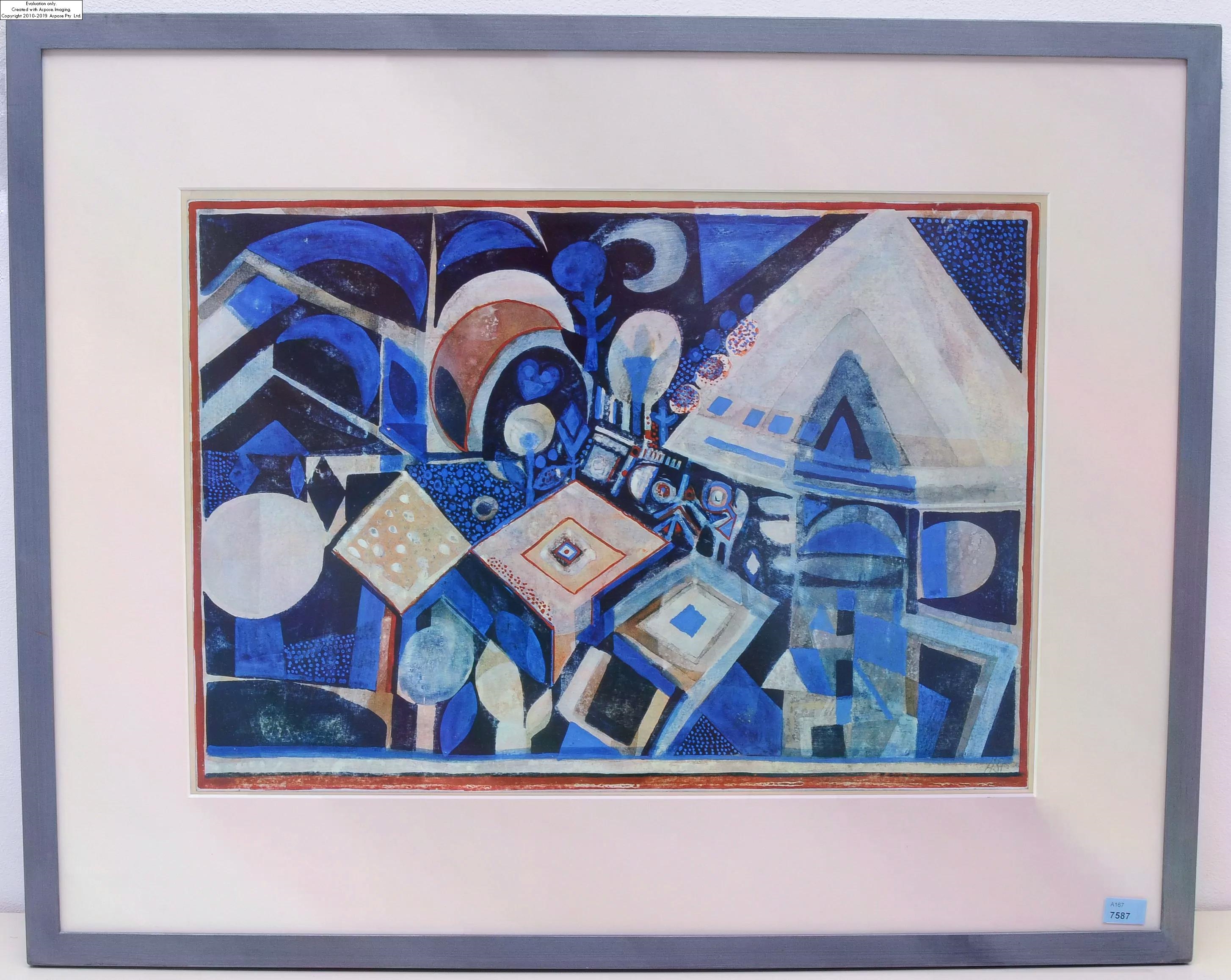 Hans Rudolf Strupler | Blaue Landschaft (1935 - 2015) | MutualArt