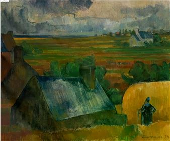 Theo Meier | PORTRAIT OF A WOMAN (1950) | MutualArt