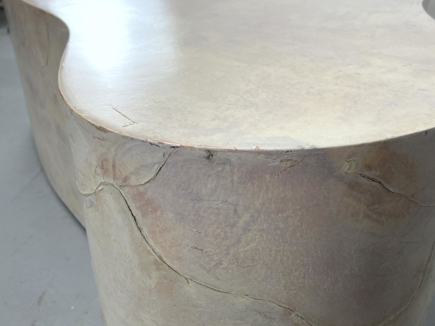 Karl Springer | Karl Springer parchment cloud coffee table 1970's (1970 ...