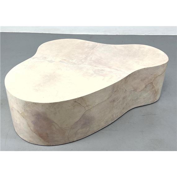 Karl Springer | Karl Springer parchment cloud coffee table 1970's (1970 ...