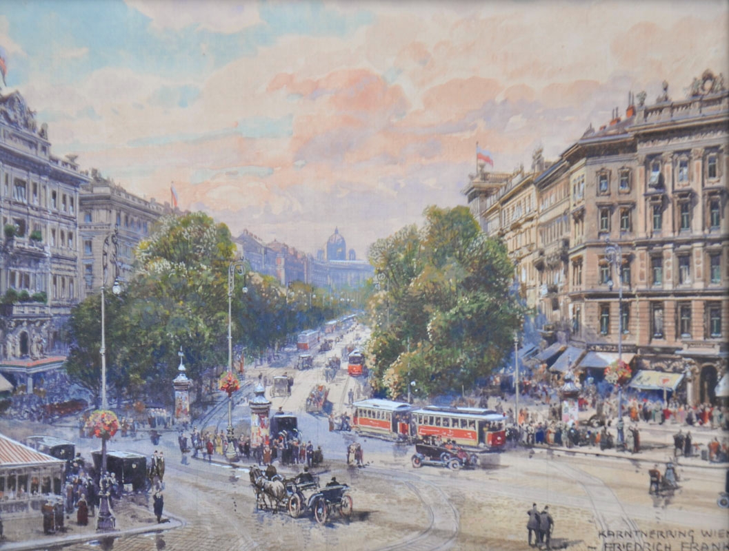 Friedrich Frank | KÄRNTNERRING A VIENNA | MutualArt