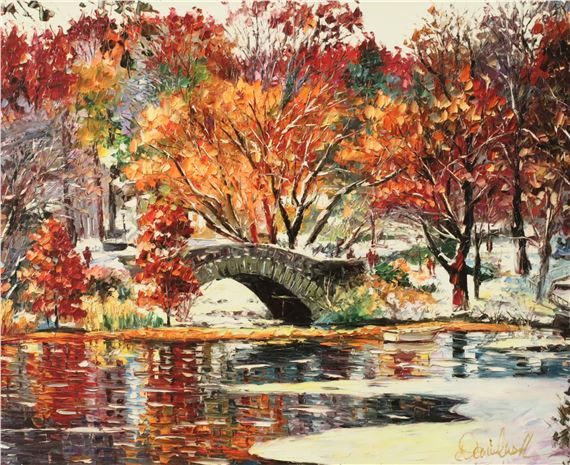 Daniel Wall | Fall landscape | MutualArt