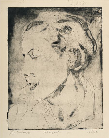 Rolf Nesch | “Hildegard” | MutualArt