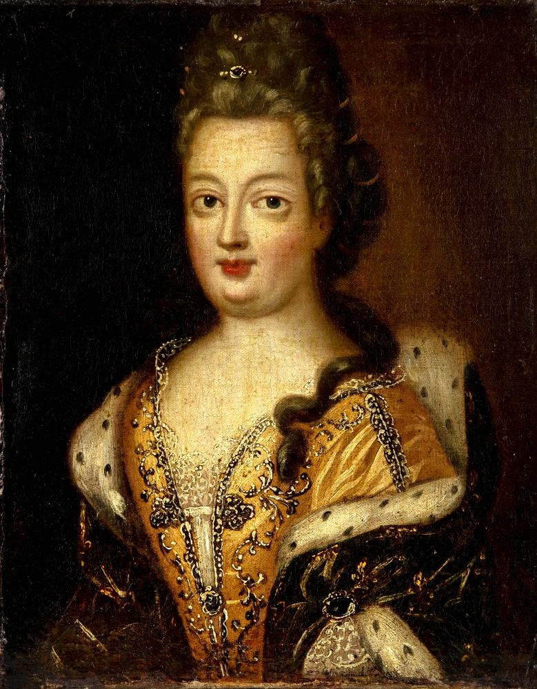 Godfrey Kneller | Portrait of a Lady in a Gold Dress and Ermine Wrap ...