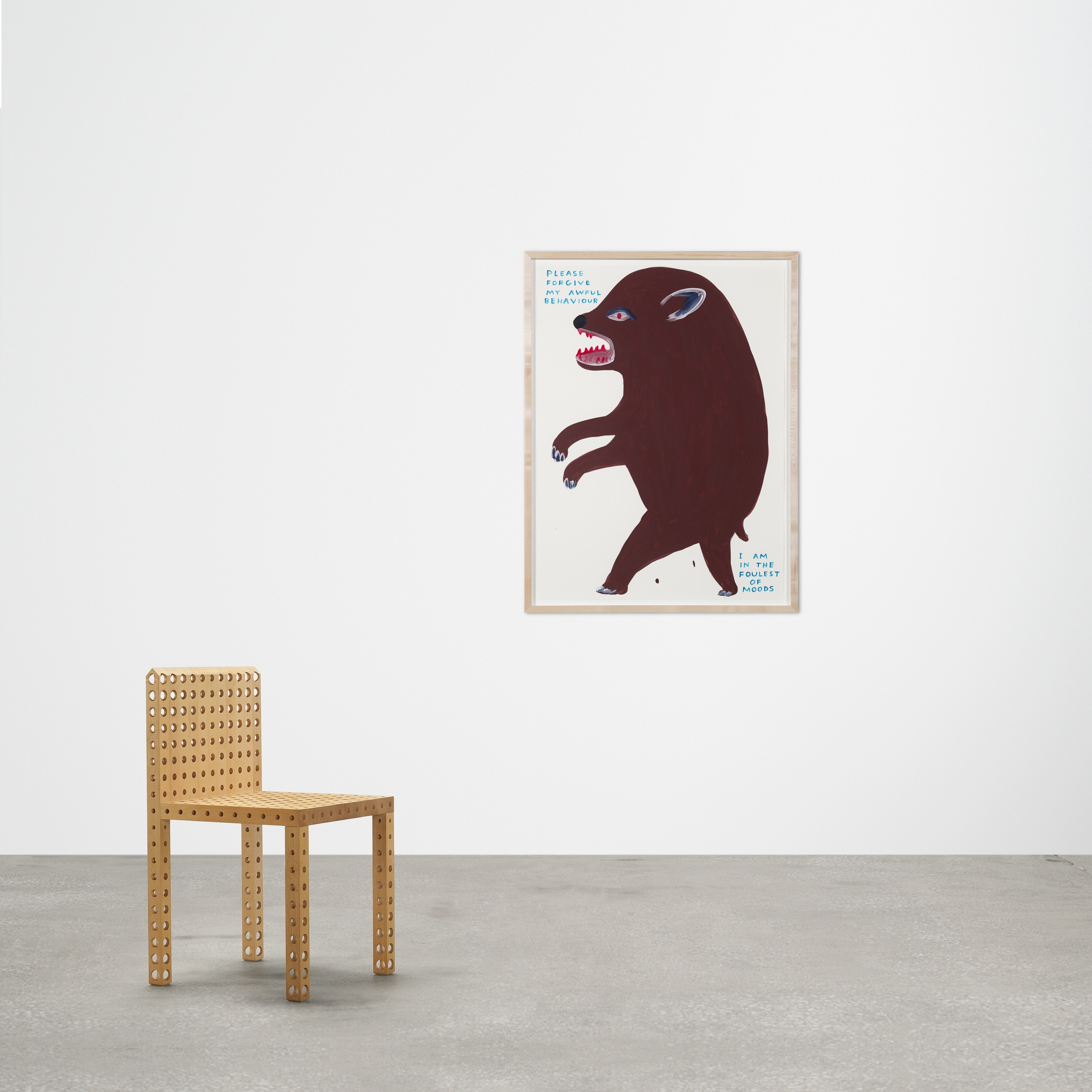 David Shrigley | Please Excuse My Awful Behavior (2021) | MutualArt