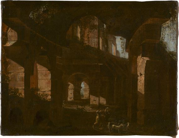 Viviano Codazzi | Innenansicht der Ruinen des Kolosseums | MutualArt